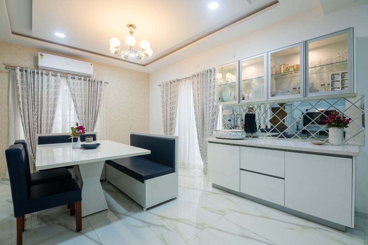 Spacious POP Peripheral False Ceiling Design | Livspace