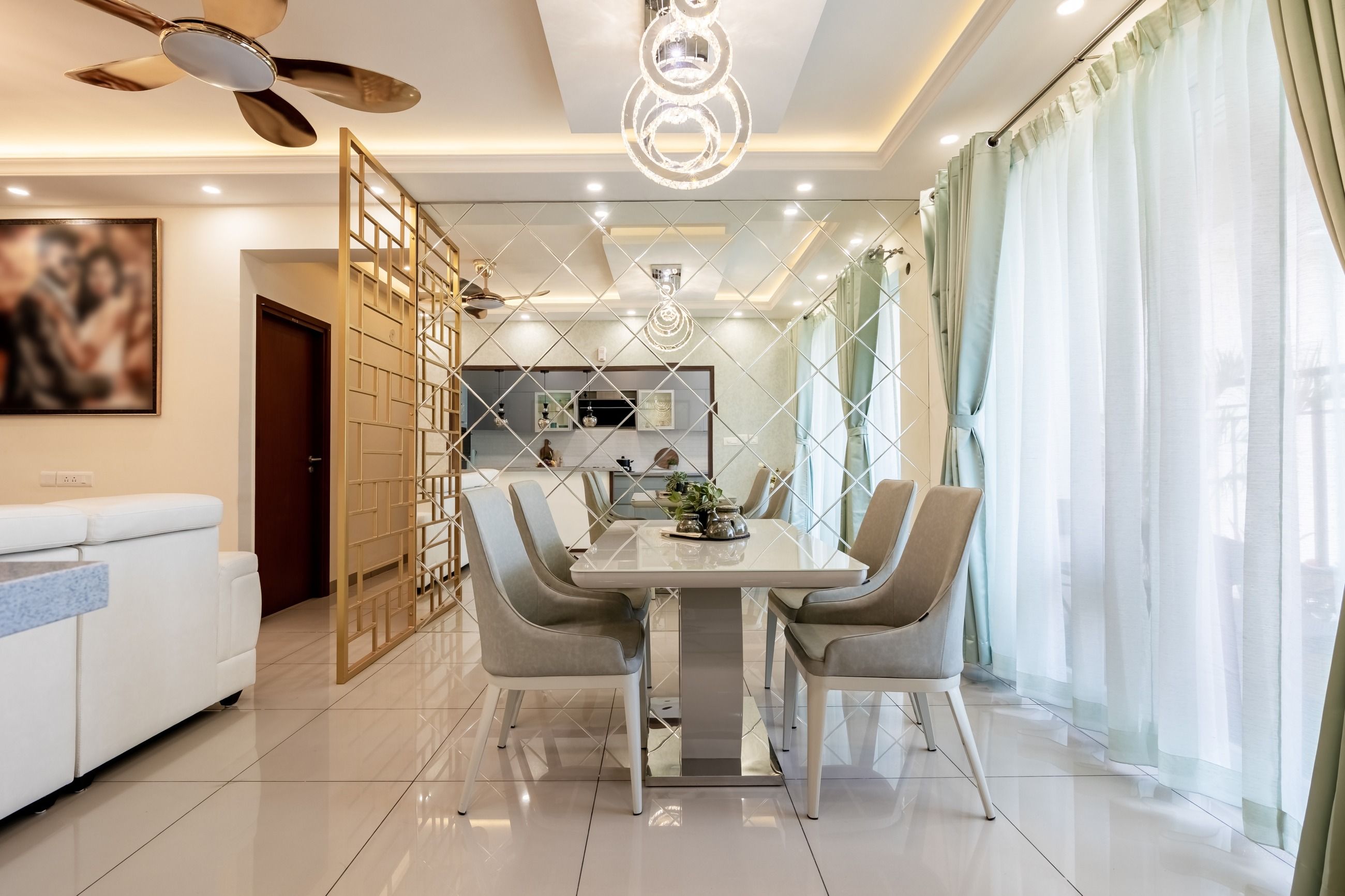 Peripheral False Ceiling Design | Livspace