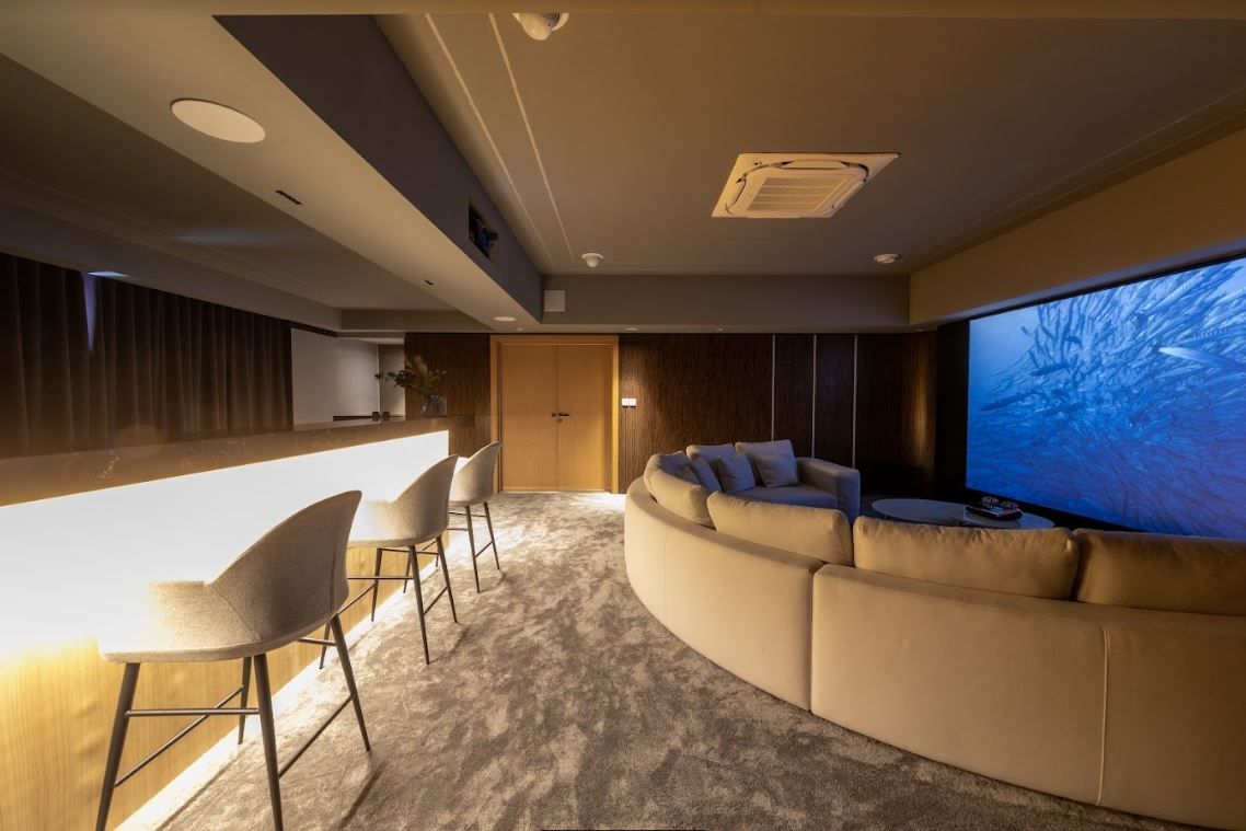 Peripheral False Ceiling With White LED Lights | Livspace