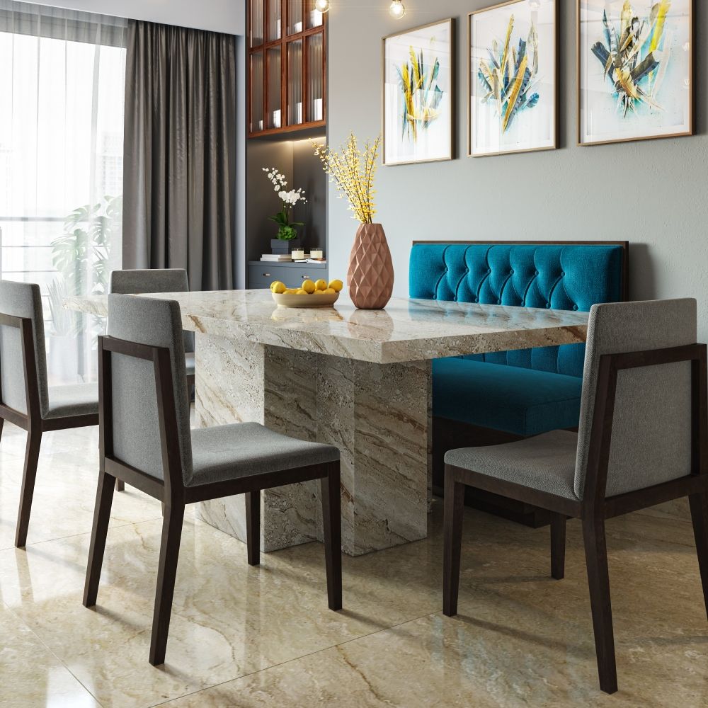 Square Flooring Tiles With A Glossy Finish | Livspace