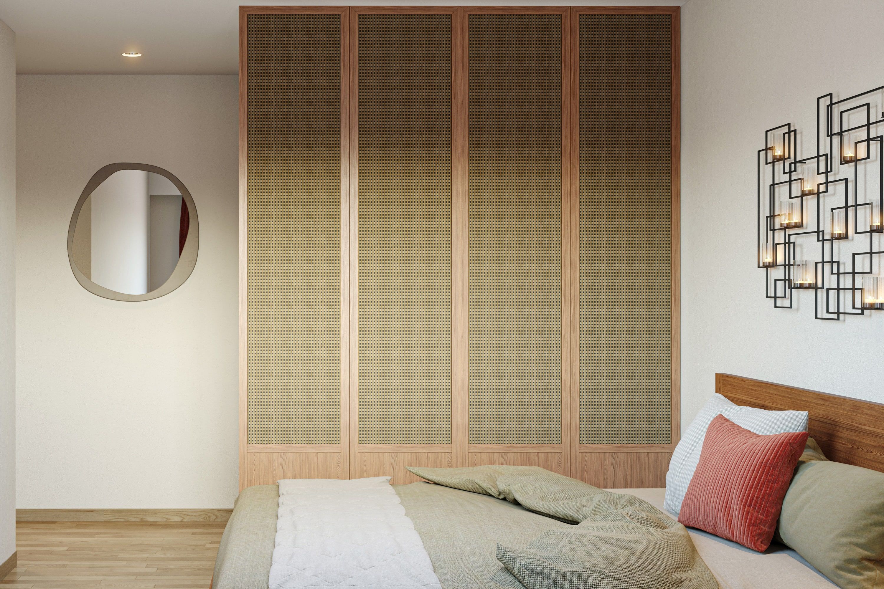 Spacious Traditional Wardrobe Design | Livspace