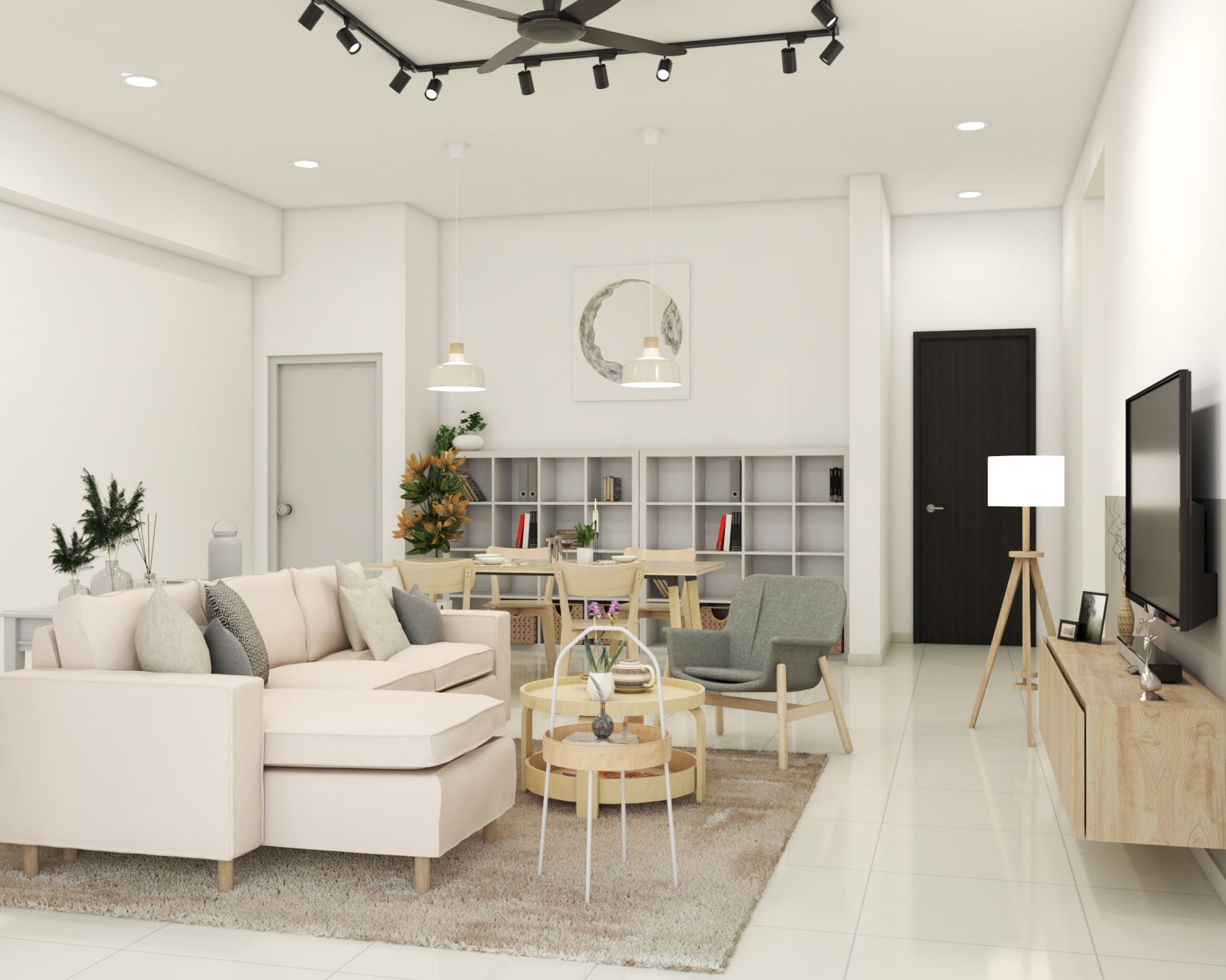 Enhance Your Living Space With A Spacious Open Layout Livspace