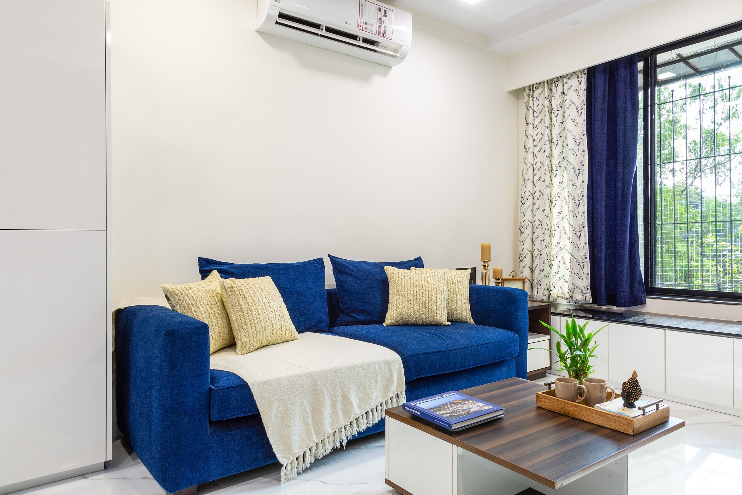 House Design For 2-BHK Flat In Mumbai | Livspace