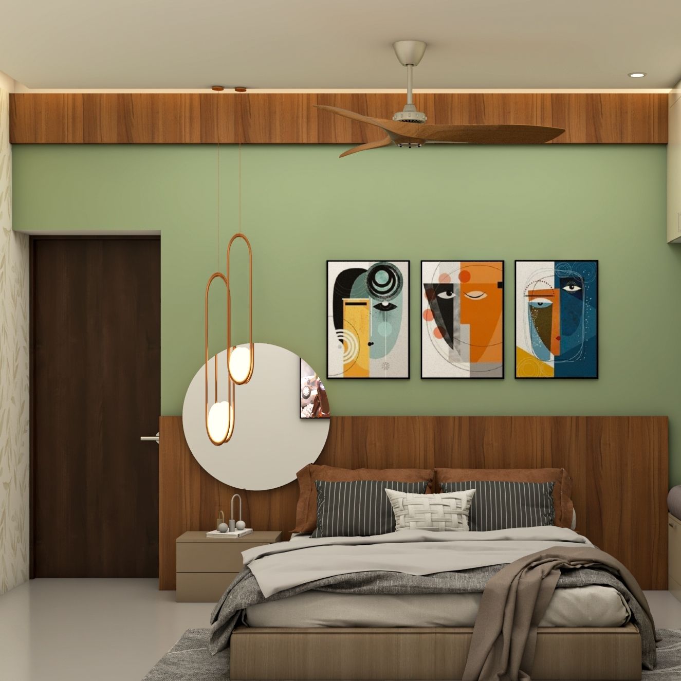 Low Maintenance Light Green Wall Paint Design Livspace Low Maintenance Light Green Wall Paint Design Livspace