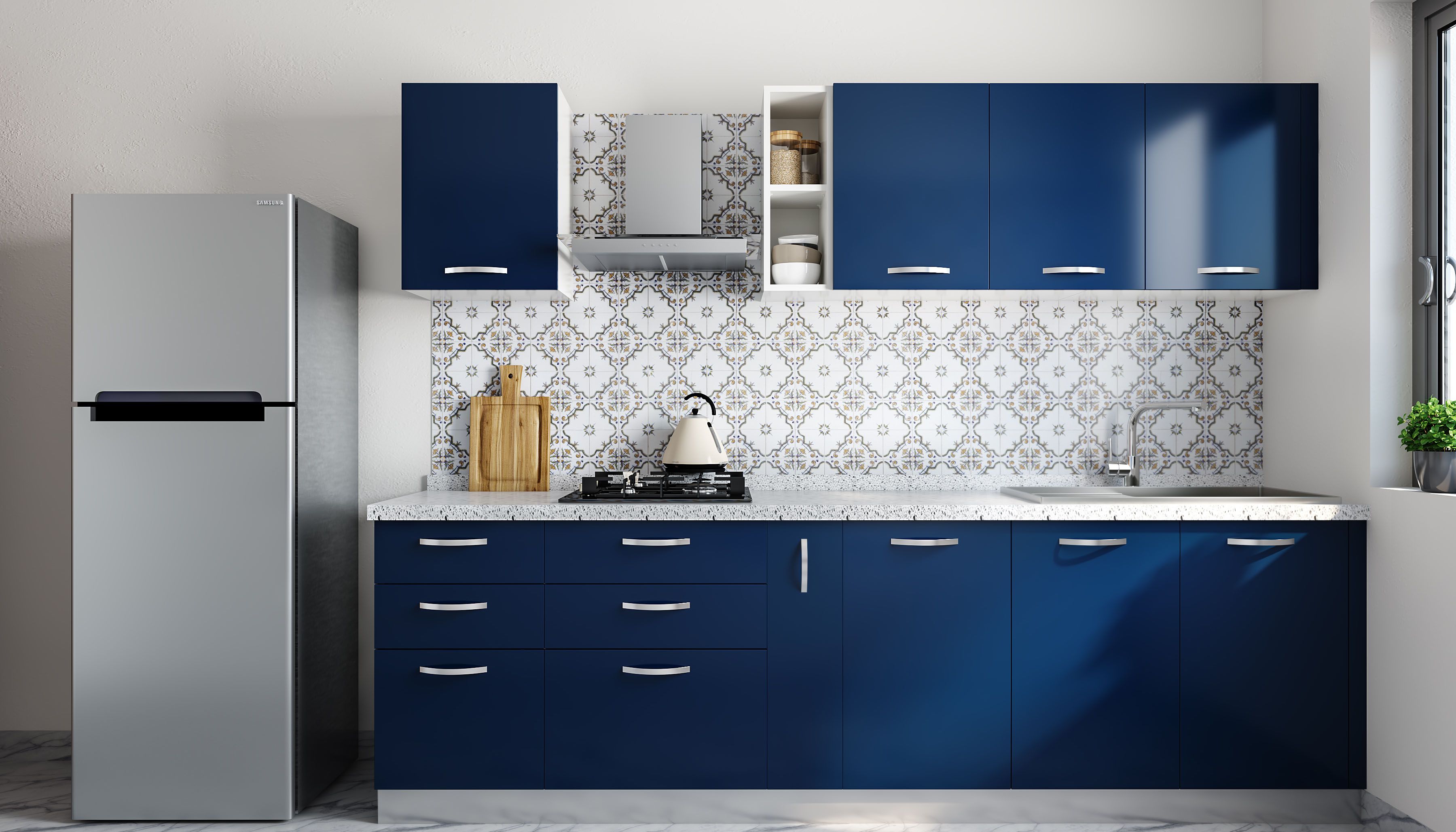 100+ Latest Modular Kitchen Designs In Kolkata With Price - Livspace