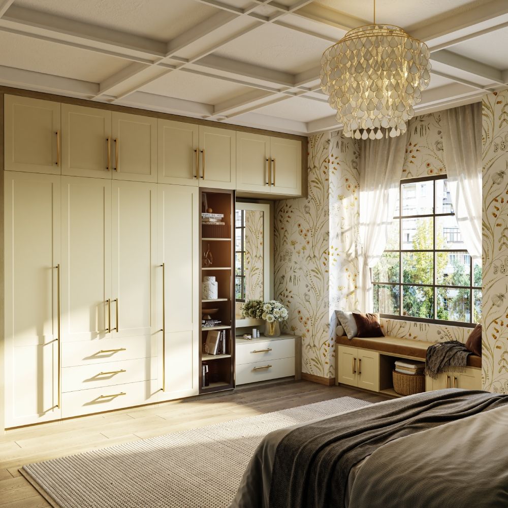 Best Wardrobe Design With Mirror That Are Suitable For Your Modern Home ...
