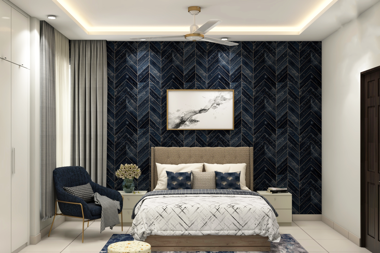 Luxurious Contemporary Design Guest Bedroom Ideas | Livspace