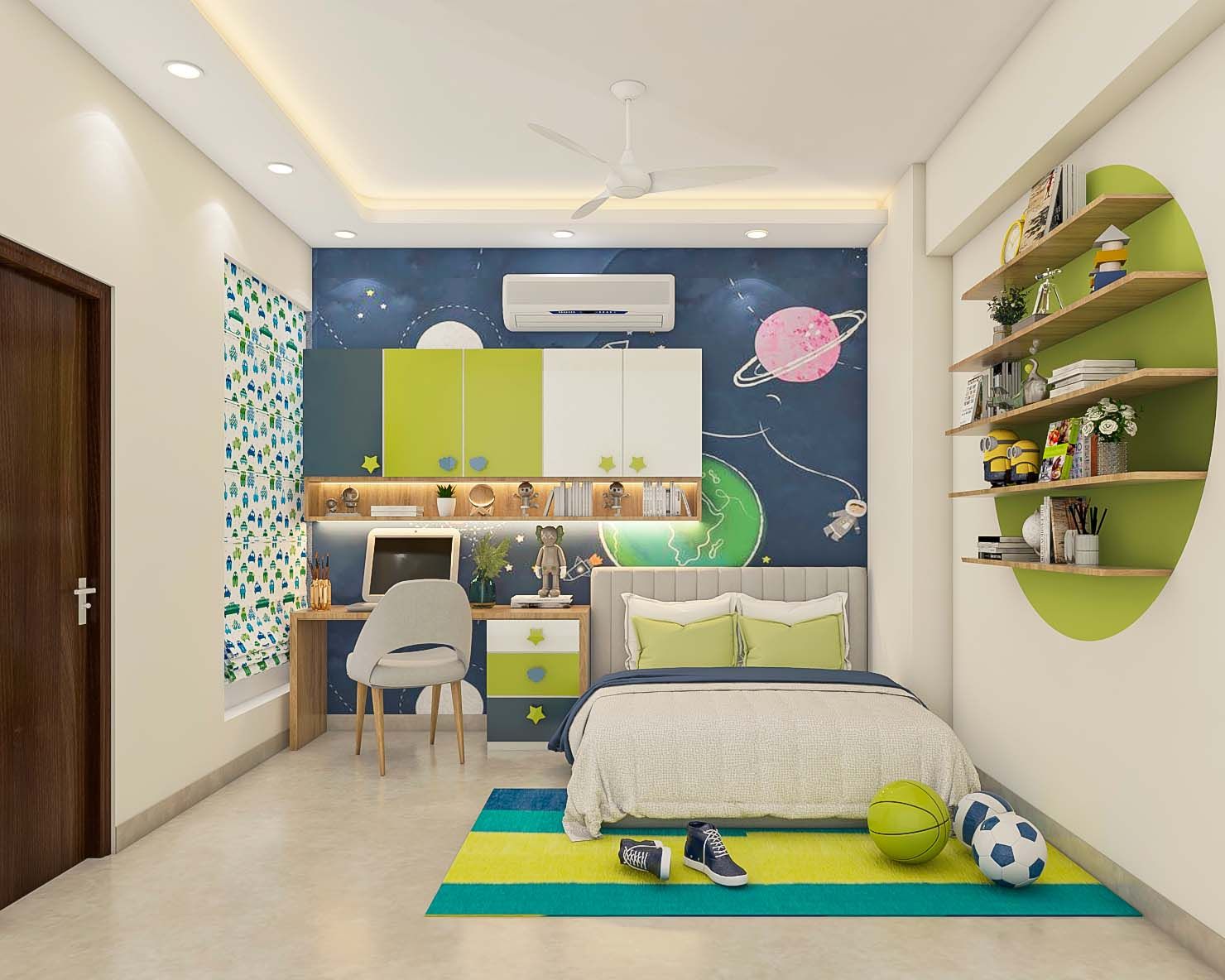 Kids Room Design | Stylish Kids Bedroom Design - Livspace