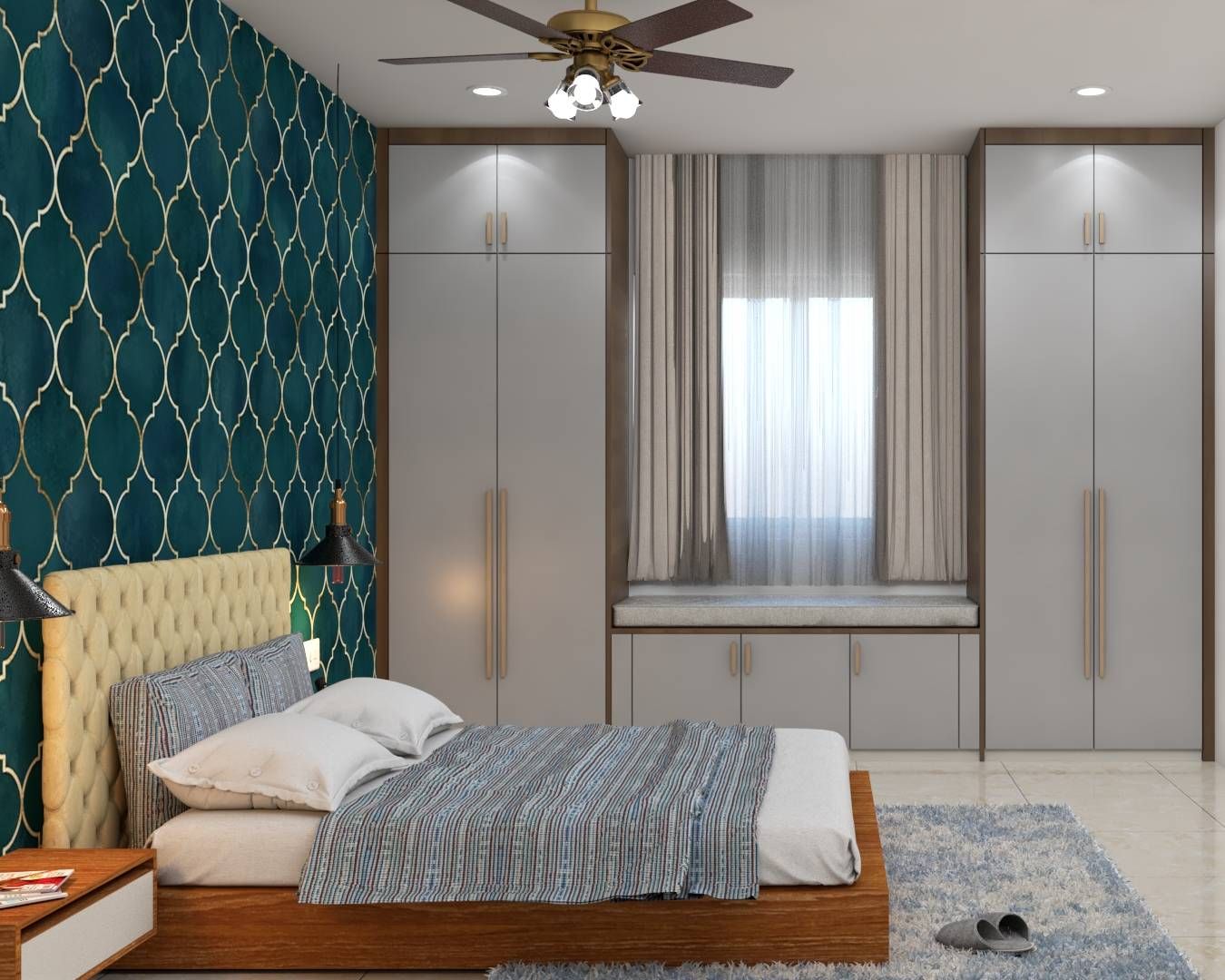 Modern Cosy Master Bedroom Design Ideas | Livsapce