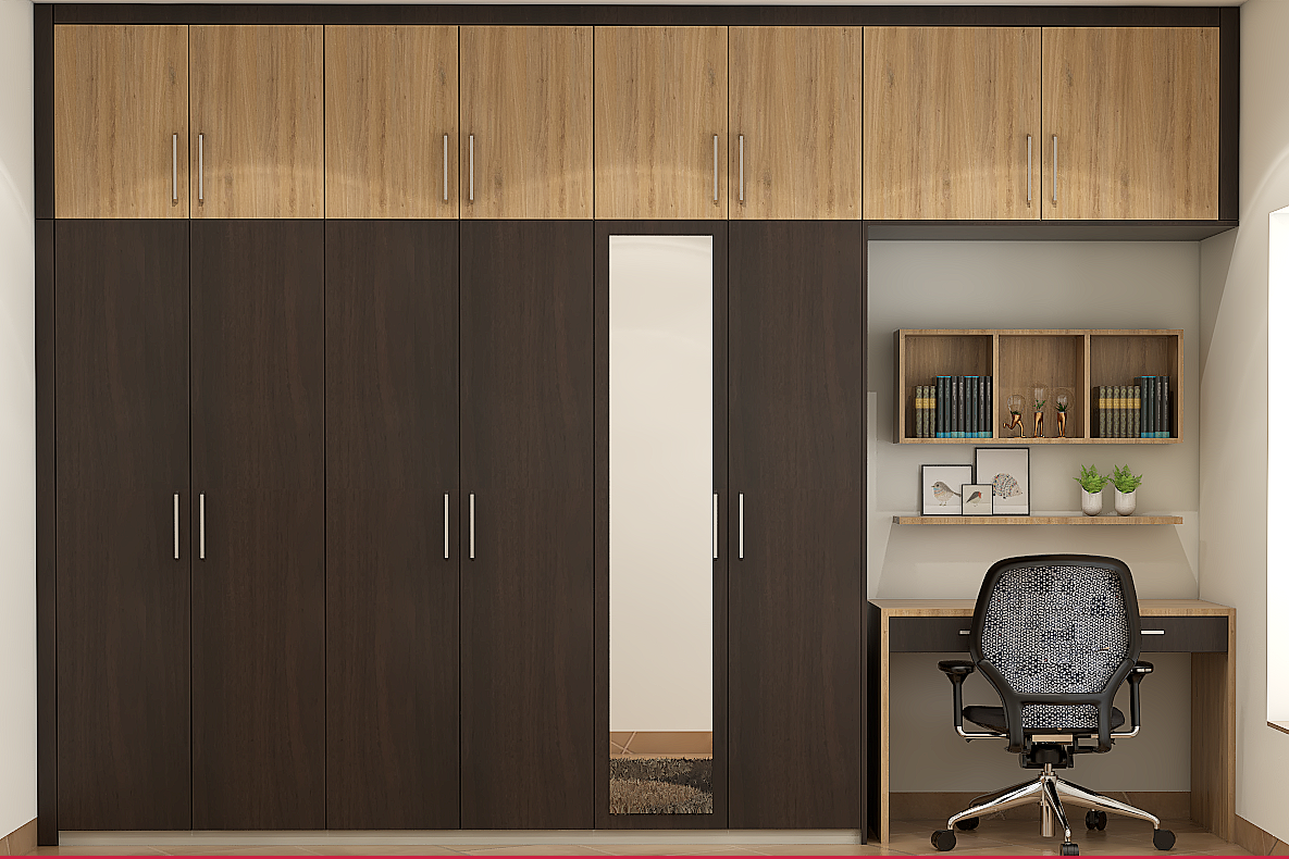 Elegant Convenient Modern Styled Spacious Wardrobe Design| Livspace