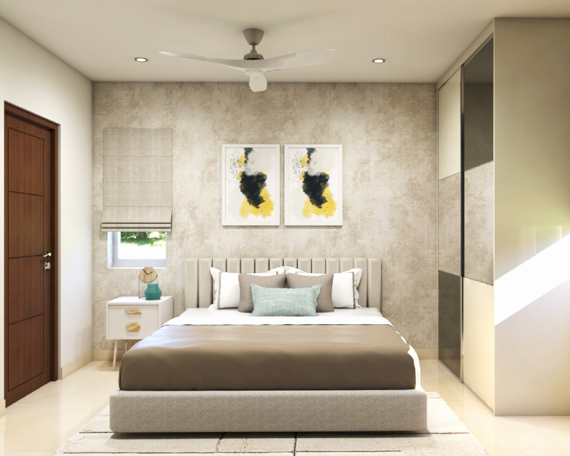 Modern Compact Master Room Design Ideas For Rental Homes | Livspace