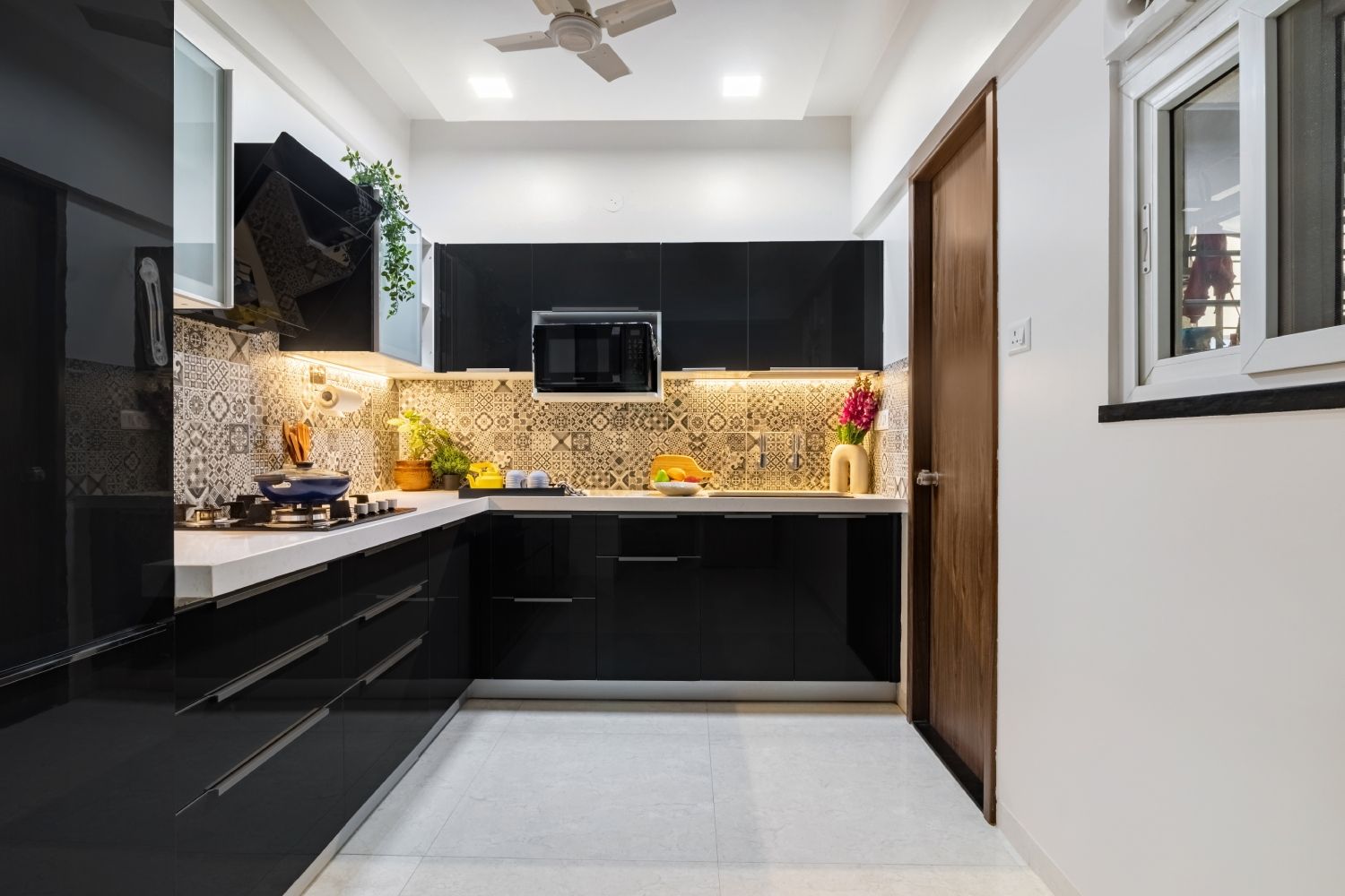 Pop Fall Ceiling Design For Kitchen | Shelly Lighting