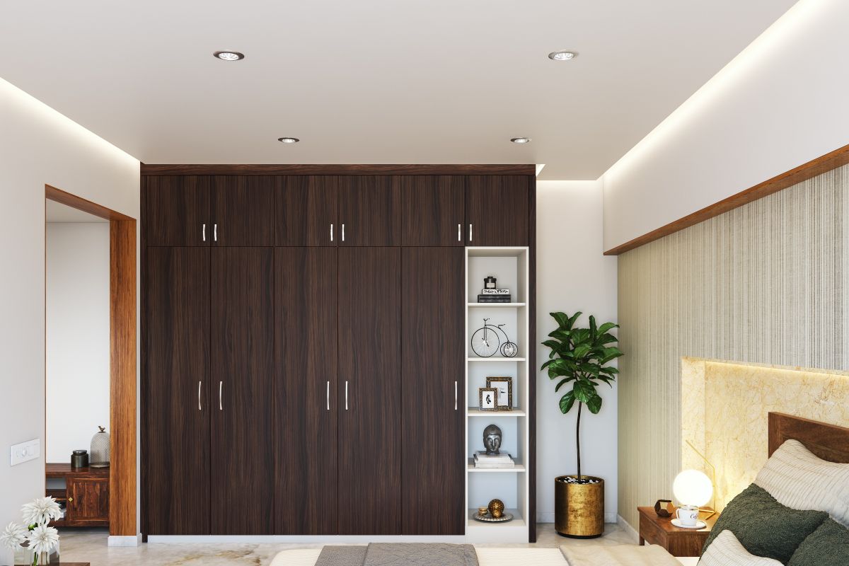 Gypsum False Ceiling With Recessed Light | Livspace