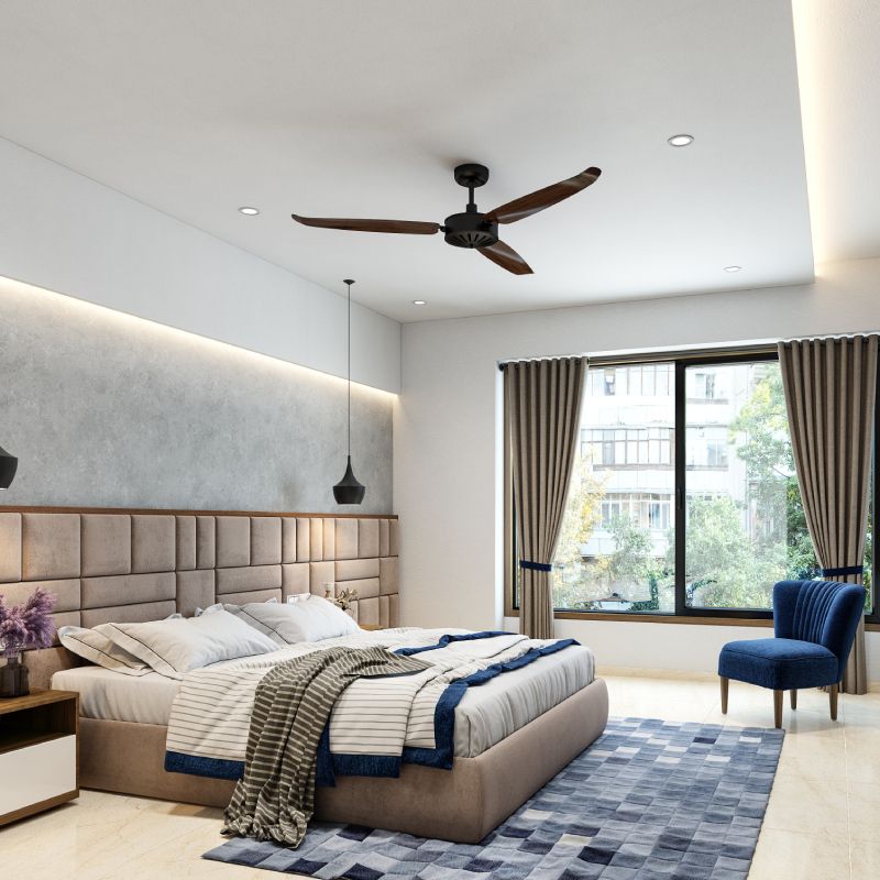 Gypsum Ceiling Design With A Painted Finish | Livspace