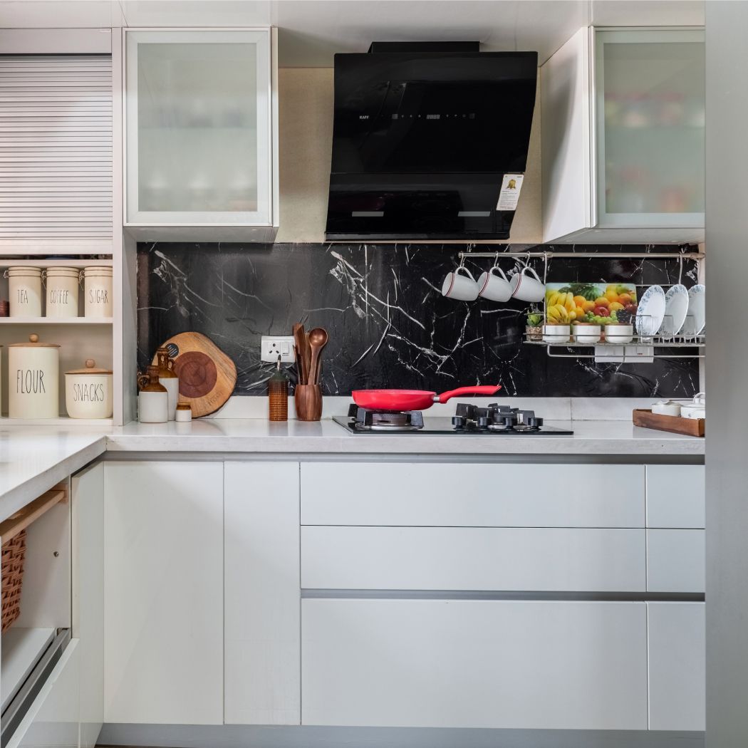 Rectangular Ceramic Wall And Backsplash Tiles Design | Livspace