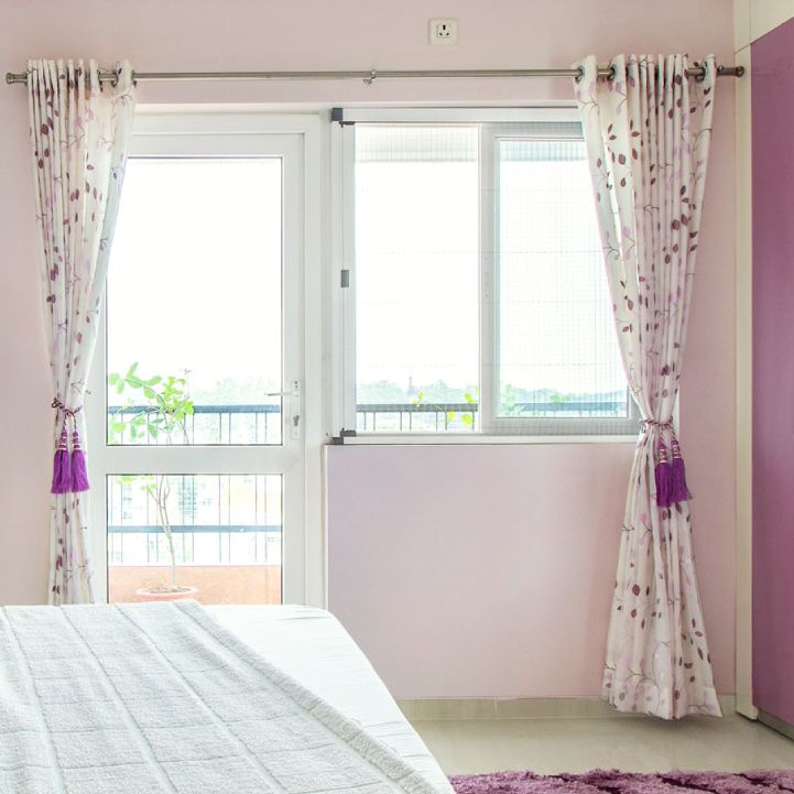 White Sliding Window Design With Insulating Properties | Livspace