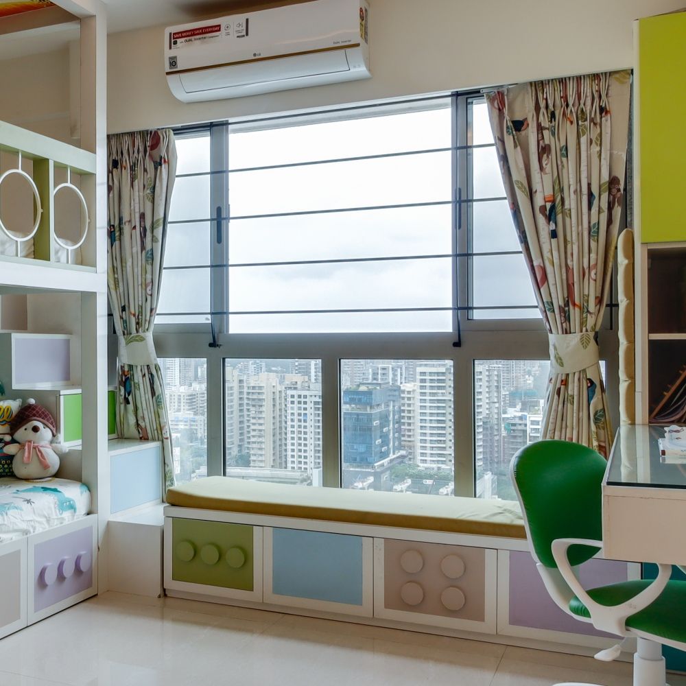 Low-Maintenance Metallic Window Design | Livspace