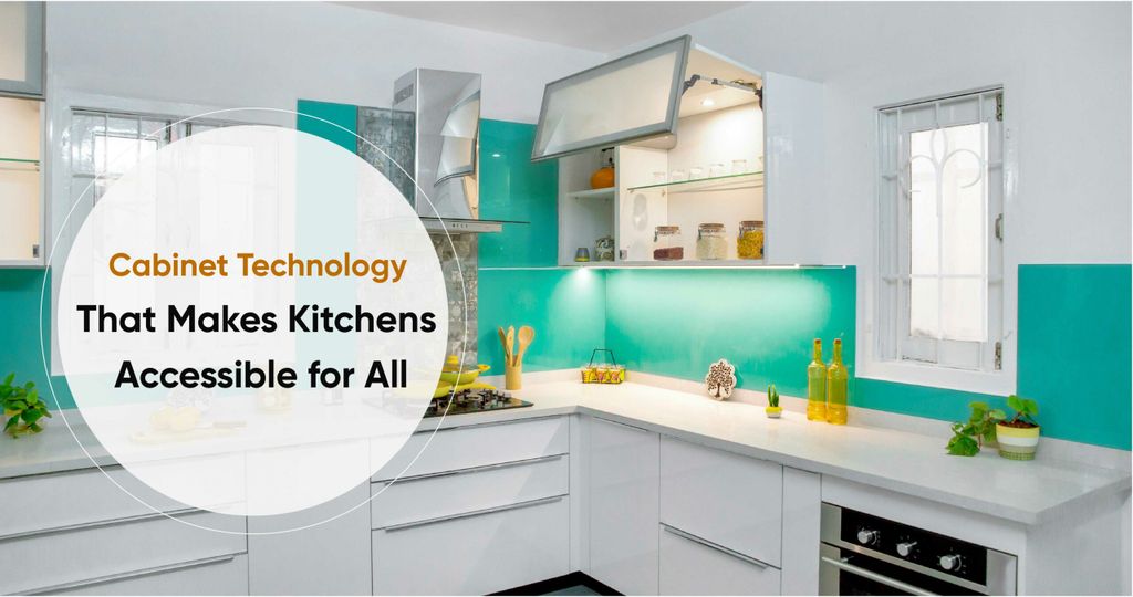 Modern Kitchen Cabinets With SERVO-DRIVE Mechanism in Hyderabad