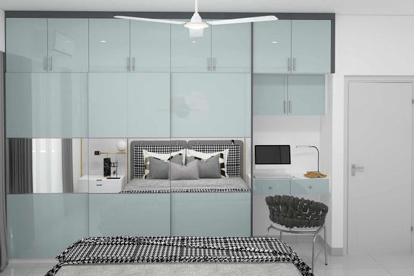 Best Wardrobe Design With Mirror That Are Suitable For Your Modern Home ...