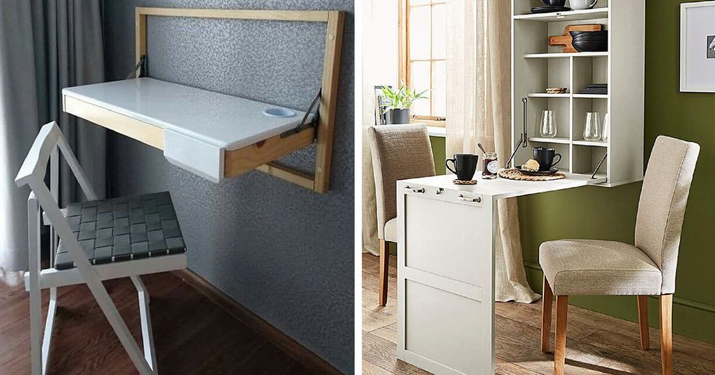 Transform Your Home With These 10 Amazing Foldable Wall Tables