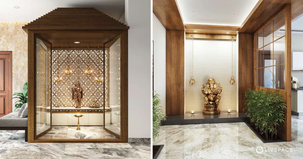Traditional Wooden Pooja Room Designs for Your Home