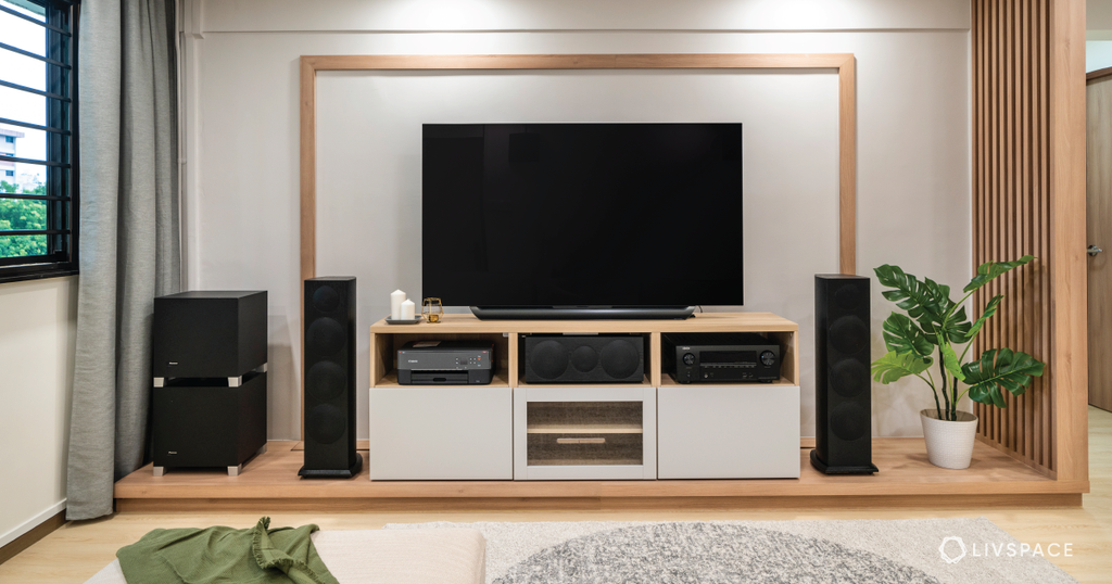 Small Living Room With Tv Console