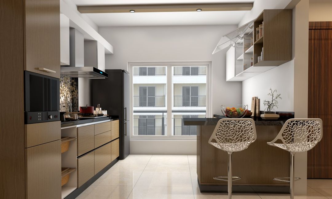 Buy Crema Straight Modular Kitchen online in India - livspace.com