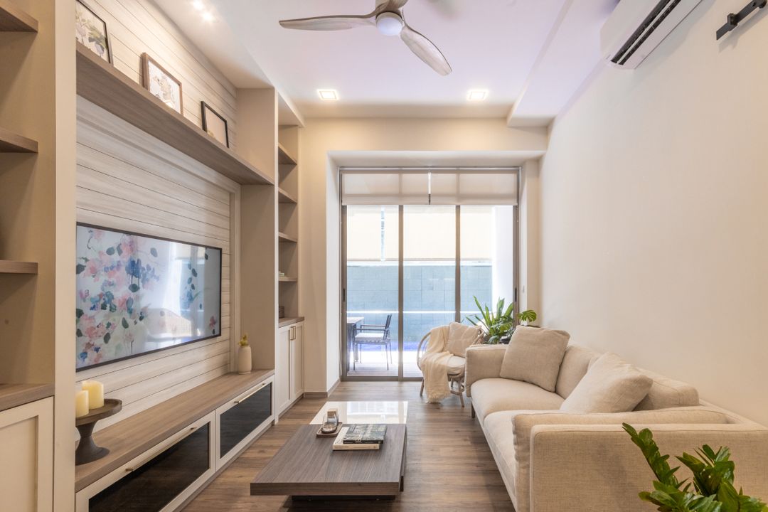 Single Layered False Ceiling Design Made Of Gypsum | Livspace