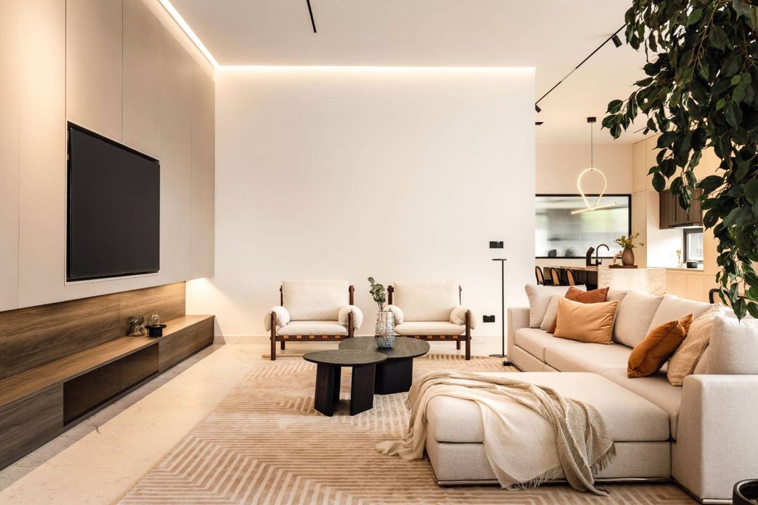 Gypsum Rectangular Ceiling Design In White | Livspace