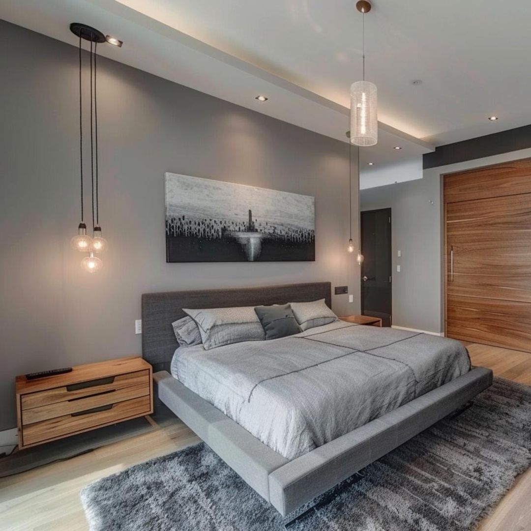 Stylish and Modern Rectangular Gypsum False Ceiling Design with ...