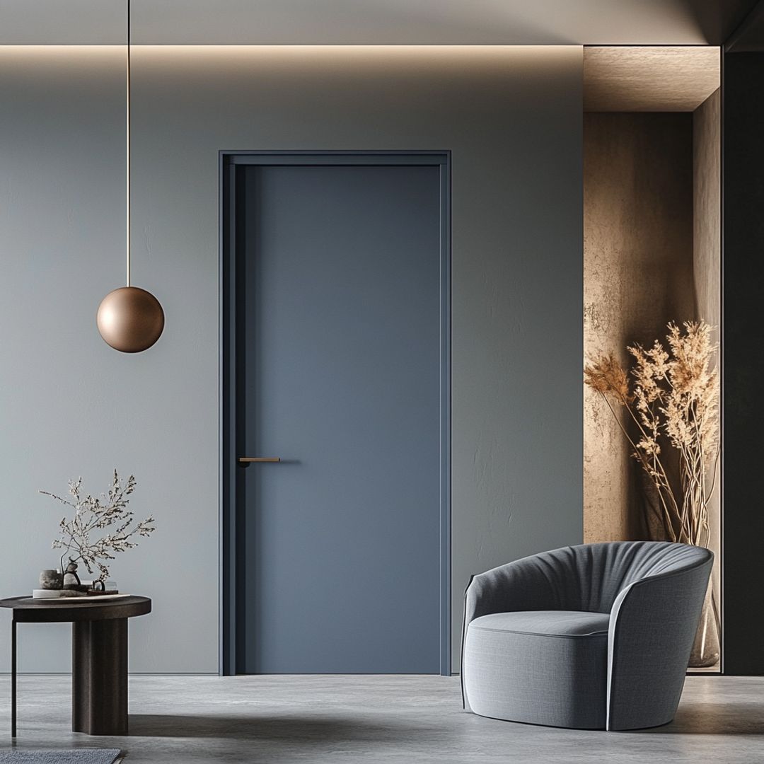 Contemporary Swing Single Bedroom Door Design with a Matte Finish ...