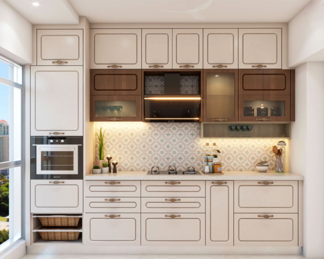 Parallel Kitchen Design With Spacious Lofts And Drawer Storage - 10X8 ...