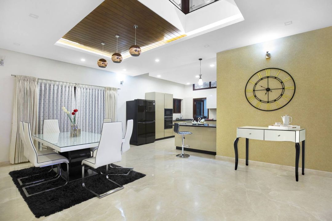 Contemporary 3BHK Bangalore Independent House Design with Stylish ...