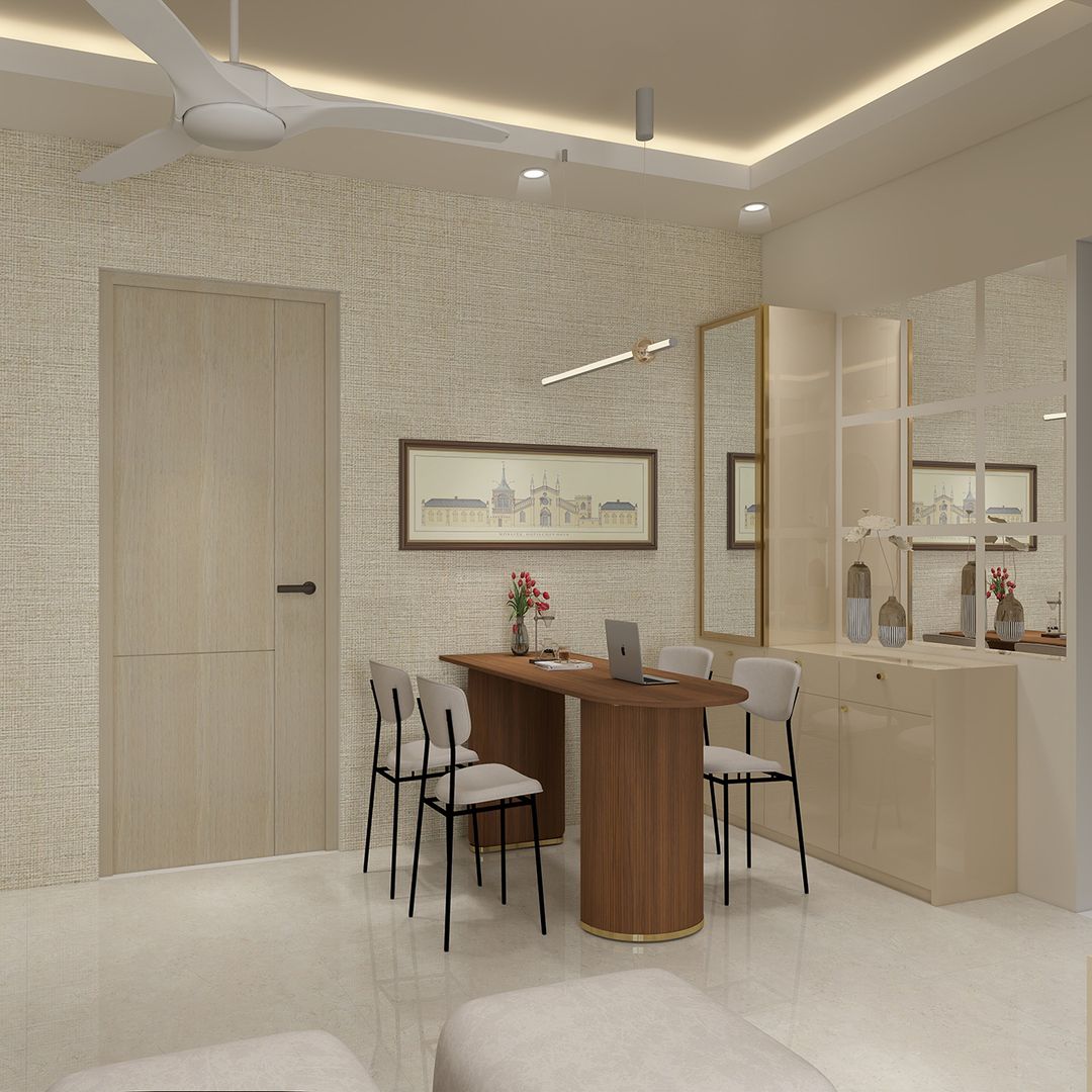 Single Layer Contemporary False Ceiling Design with Spot and Cove ...