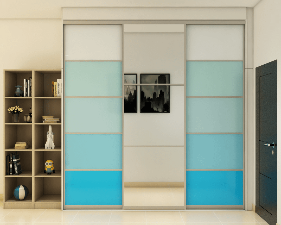 Blue-Themed Modern Wardrobe Design Ideas | Livspace