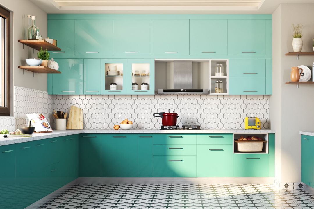 Durable Matt Finish Geometric Tiles Design: Perfect for Your Kitchen ...