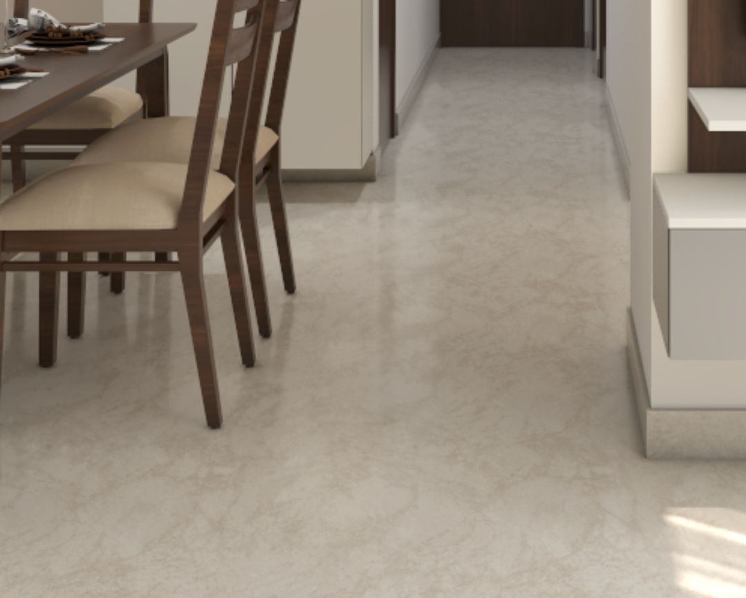 Rectangular Ceramic Floor Tiles Design | Livspace