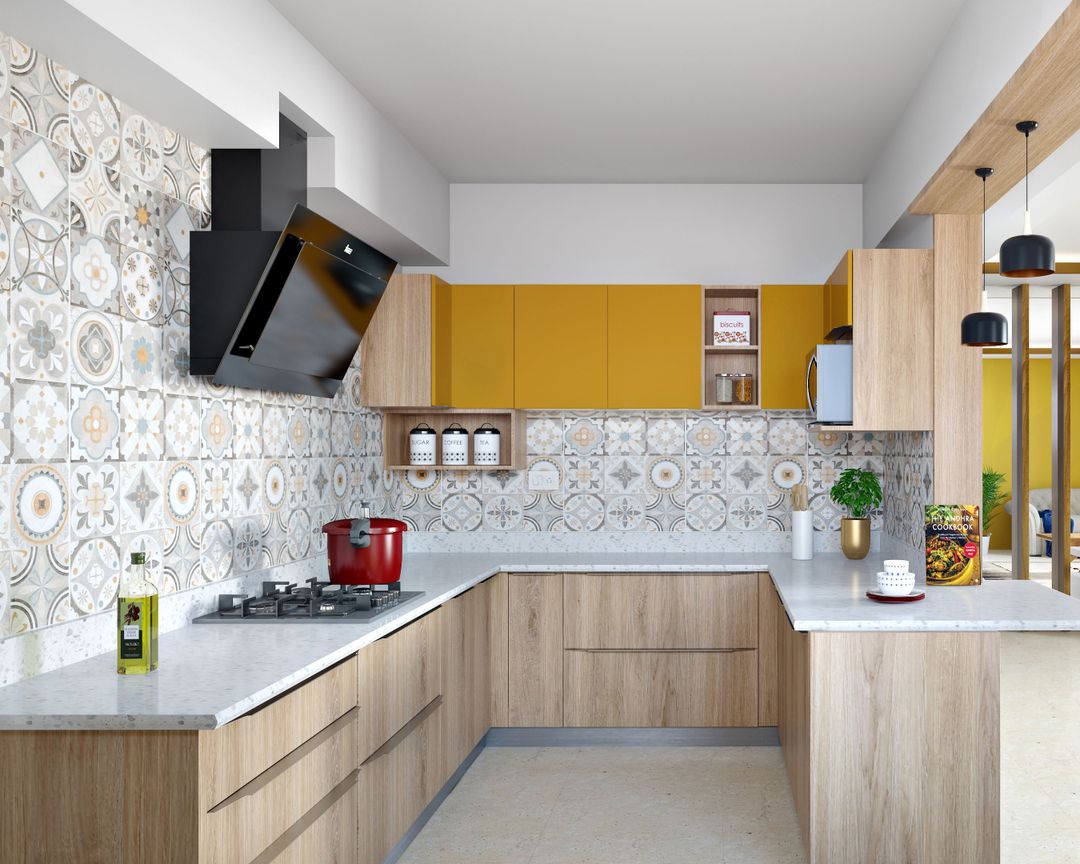 Moroccan Pattern Multicolour Ceramic Tiles Design for Kitchen ...
