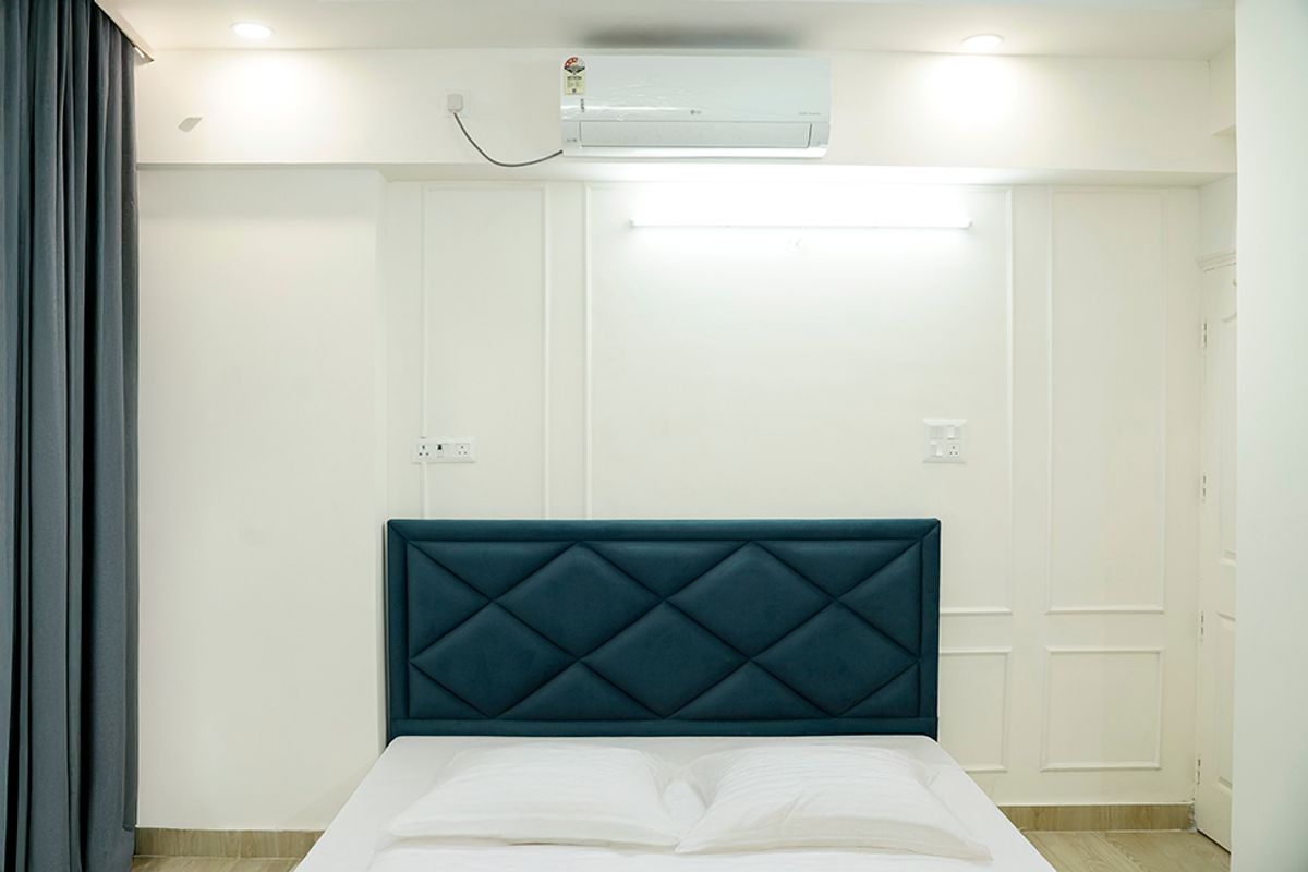 Contemporary 2BHK Interior Design in Noida with Modular Wardrobe ...