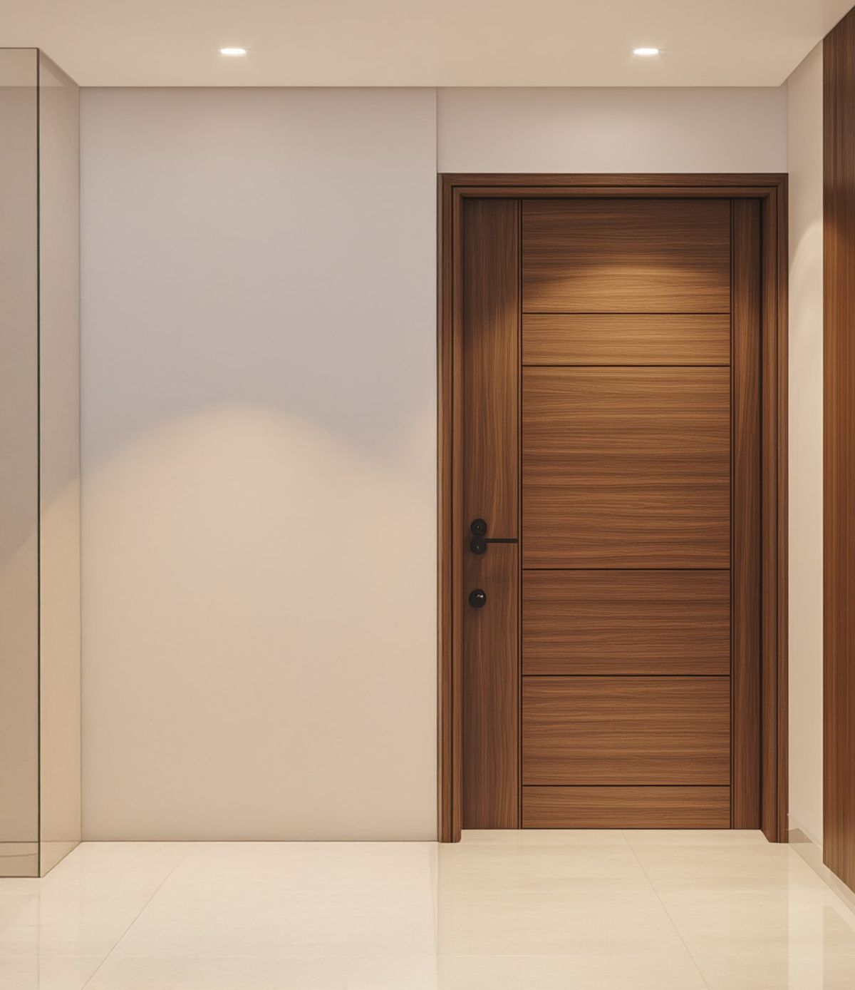 Matte Finish Modern Door Design Perfect for Entryways | Livspace