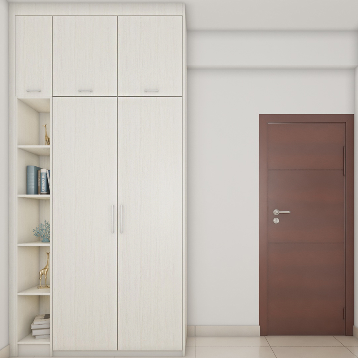 Compact Modern Style Wardrobe Design | Livspace