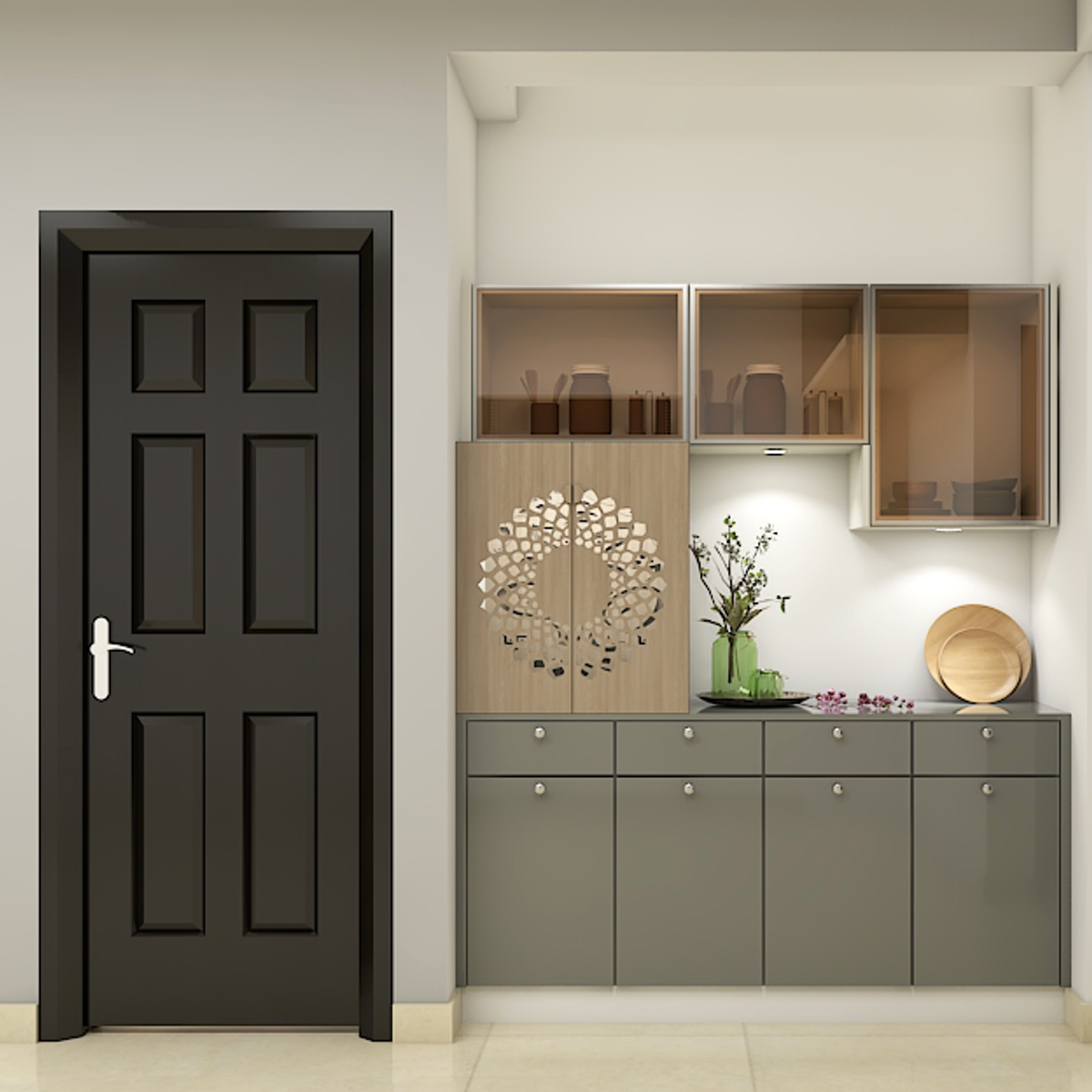 Modern & Spacious Foyer Ideas | Livspace
