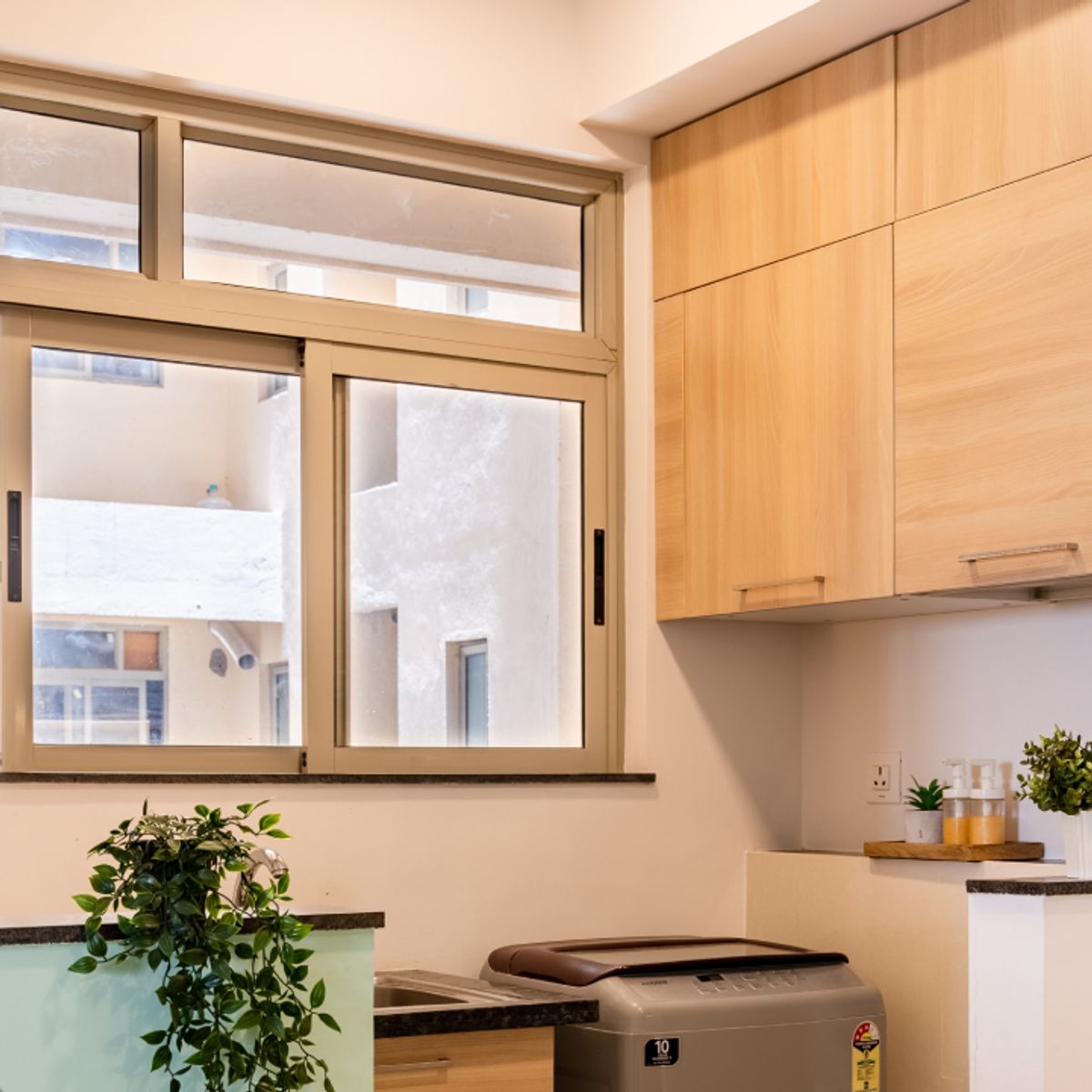 UPVC Sliding Window Design With High-Quality Glazing | Livspace