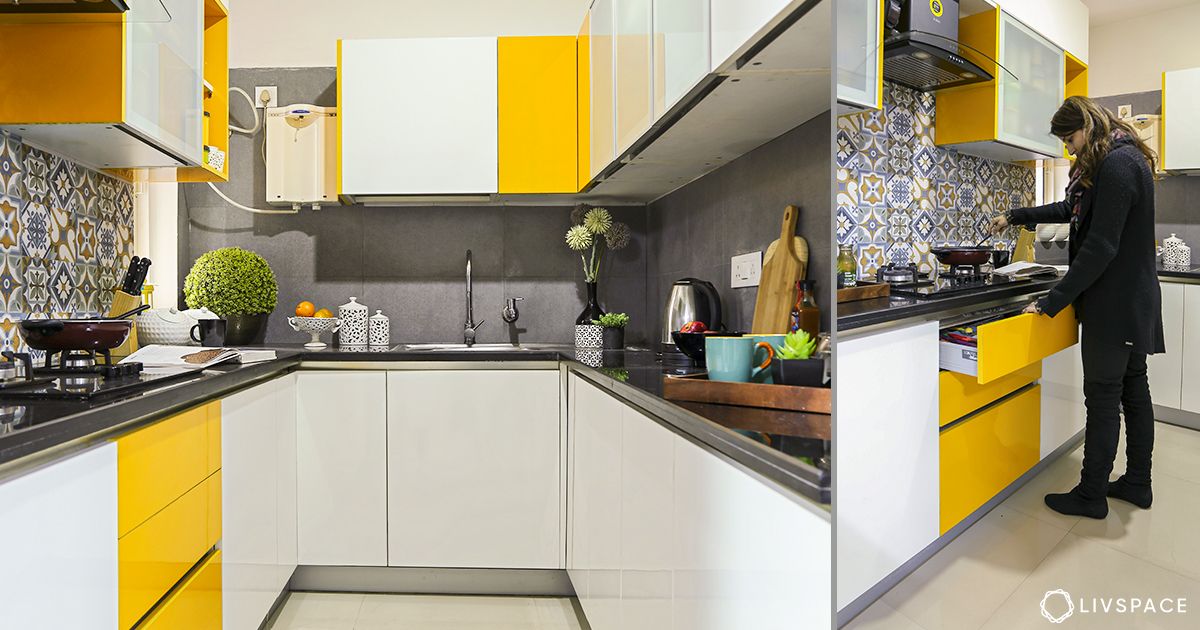 Summer Charm Brightens Up A Delhi Kitchen