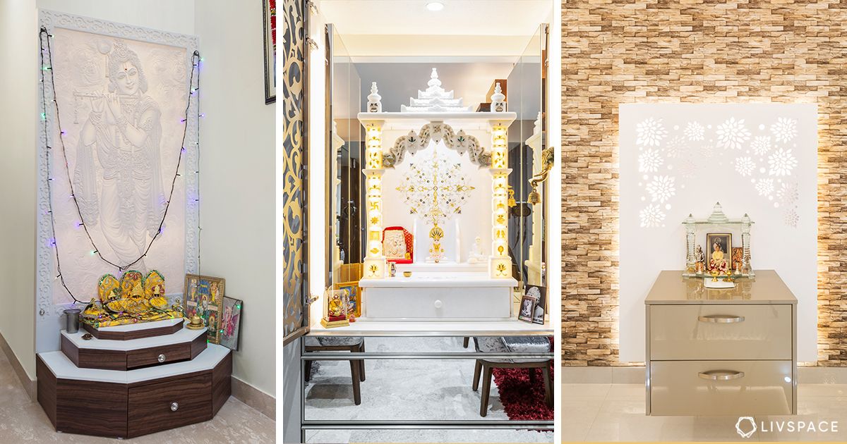 6 Ways to Get a Pretty and Fancy Mandir Design for Home