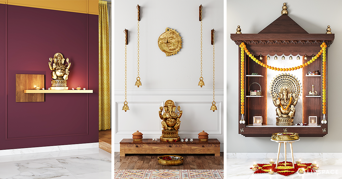 25+ Home Temple and Mandir Designs for Small Flats by Livspace