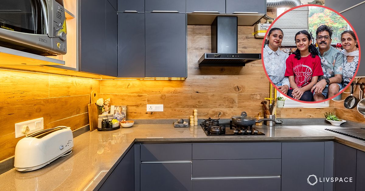 This 90 Sq. Ft. U-Shaped Kitchen Remodel From Delhi Is Within ₹2.5 Lakh