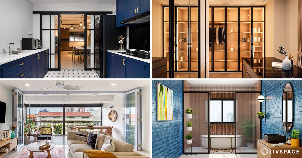 40+ Unique Glass Door Design Ideas for Every Room