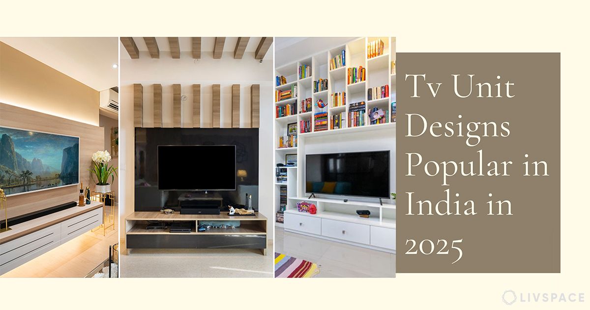 20 Low Cost Simple TV Unit Designs For Your Home in 2025