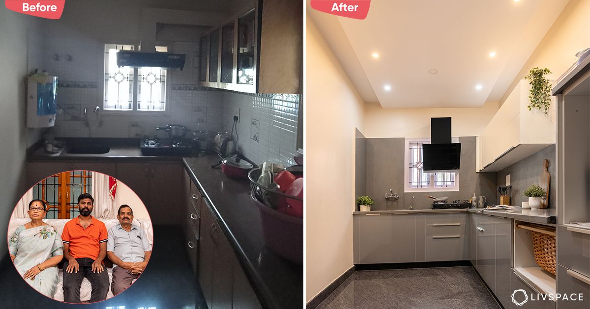Kitchen Renovation in Under ₹4 Lakhs, Bangalore For a Traditional Family